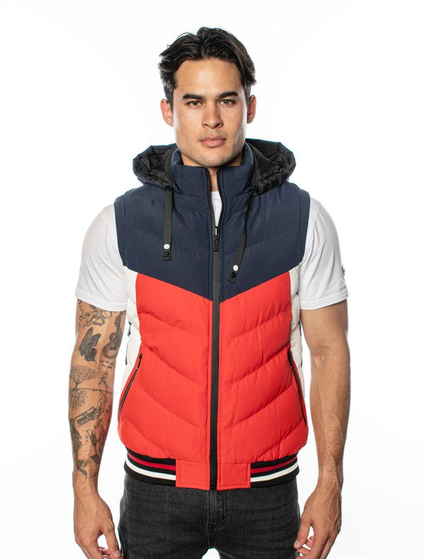 VP-10 Versatile VIP Men's Vest with Detachable Hood 6PACK – Urban Fitz Inc.
