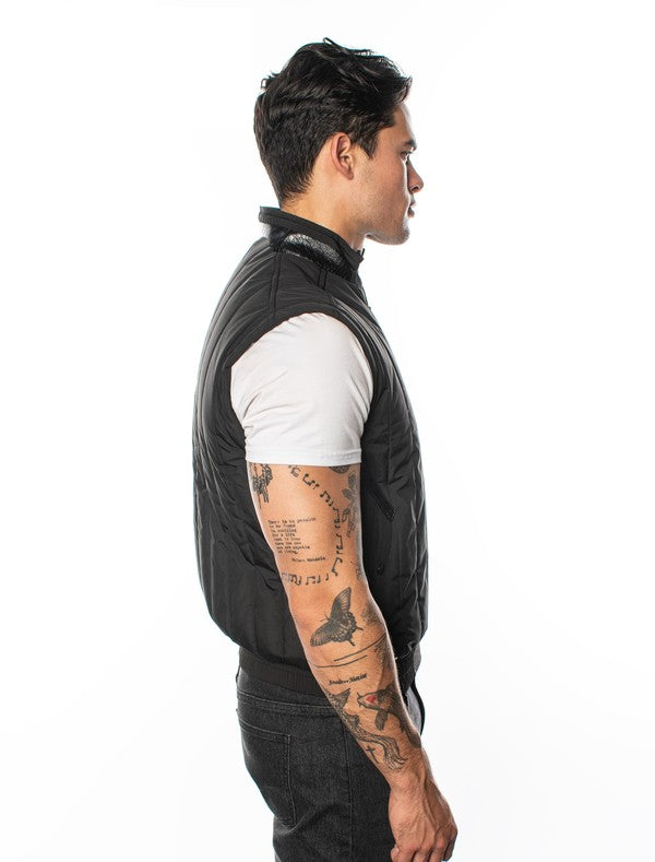 VP-6 Black Elegance VIP Men's Polyester Vest- 6 PACK – Urban Fitz Inc.