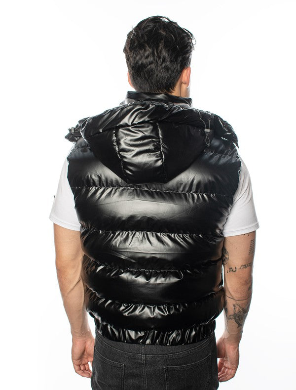 VP-11 Chic VIP Men's Vest with Detachable Hood - 6 PACK – Urban Fitz Inc.